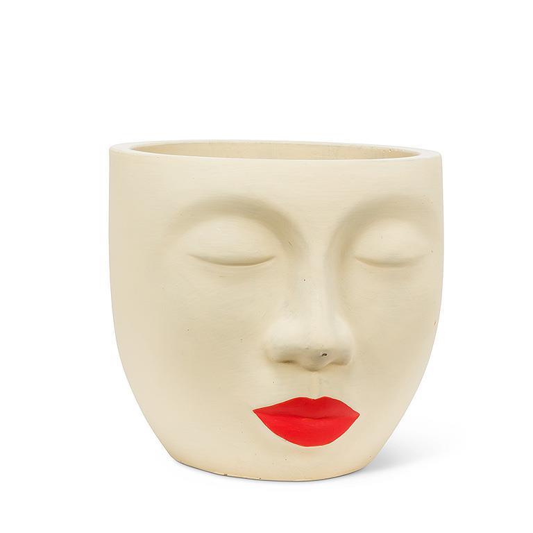 Cache pot visage/rouge à lèvre – FleurExcel Inc.