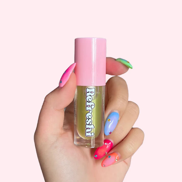 Refreshi cosmétiques - Huile à lèvres - Fraise Matcha – FleurExcel Inc.