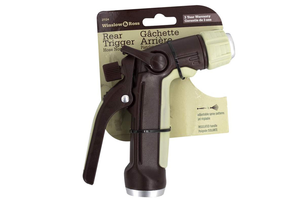 Pistolet a eau declancheur arriere - winslow & ross – FleurExcel Inc.