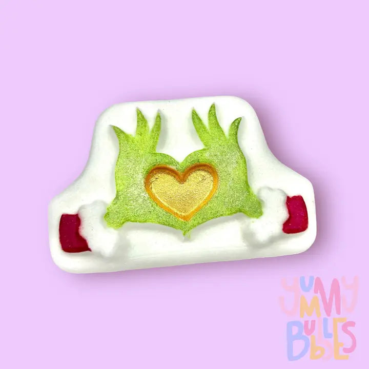 Bombe de bain - Character Bath Fizz - Grinch Hands - Yummy Bubbles ...