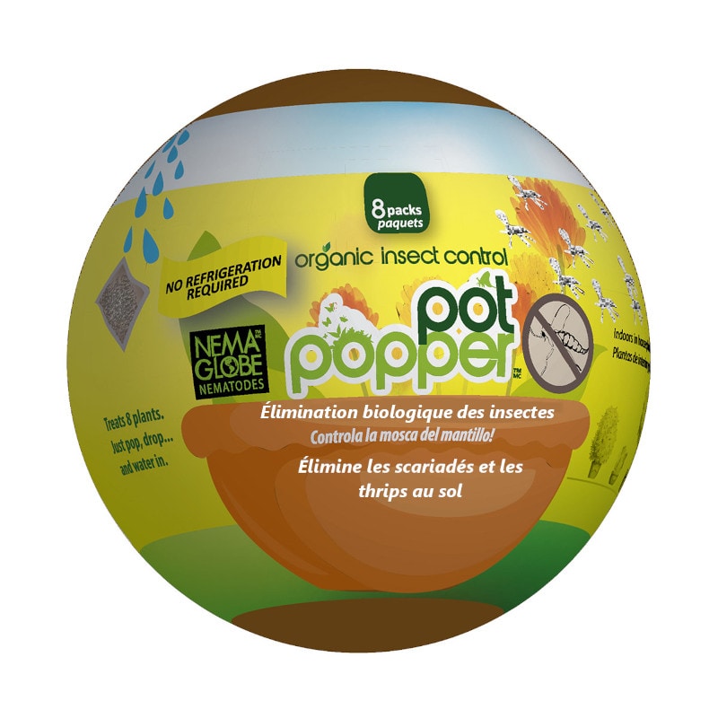 Nema Globe Pot Poppers - nématodes – FleurExcel Inc.